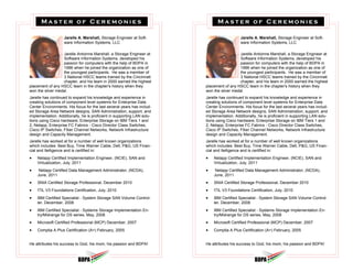 BDPA Cincinnati Chapter Awards Banquet Souvenir Book | PPT