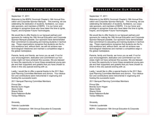 BDPA Cincinnati Chapter Awards Banquet Souvenir Book | PPT