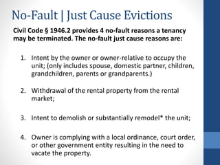 Tenant Protection Act of 2019 | PPT