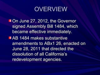Arlene Barrera - AB 1484 | PPT