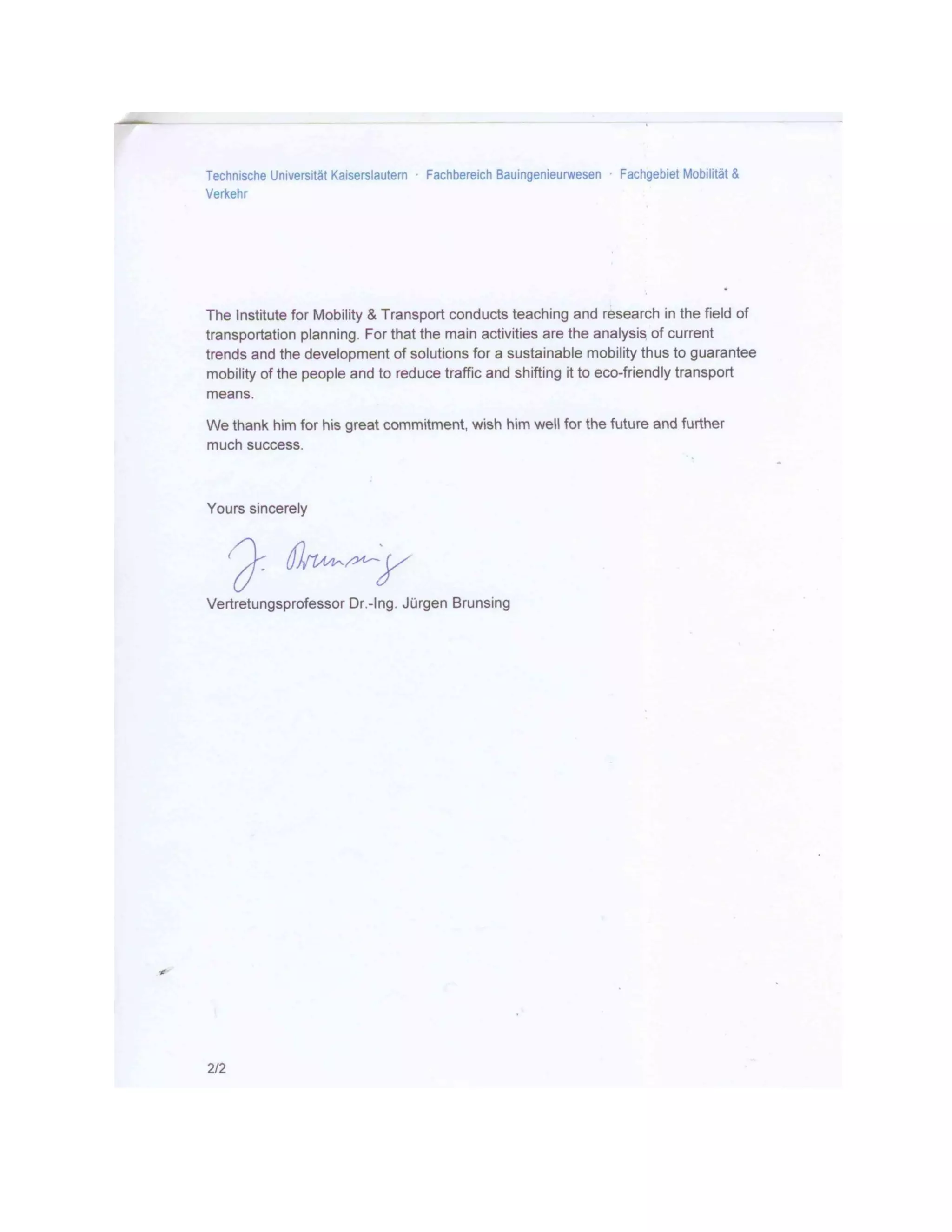 Refernce Letter | PDF