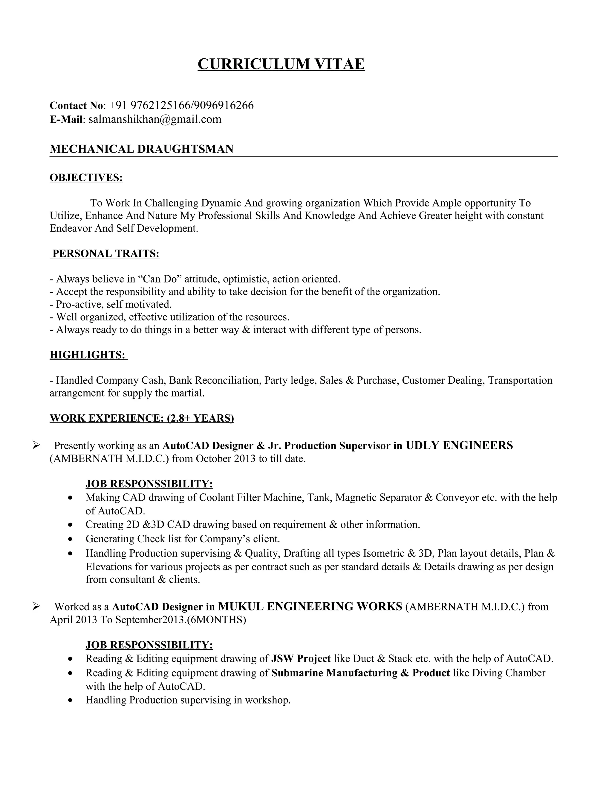 newRESUME-salman | PDF