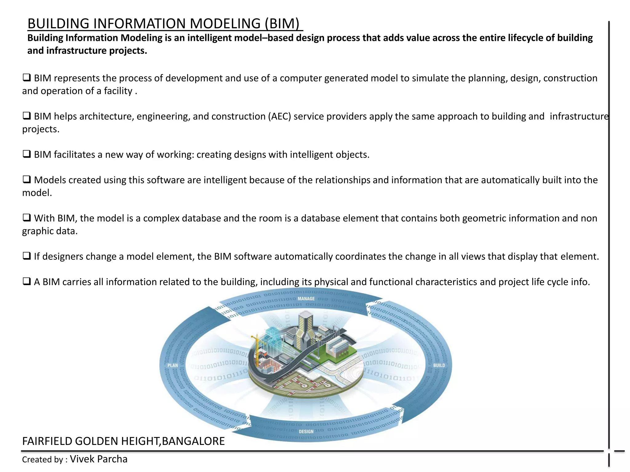 BIM_Presentation | PDF | Civil Engineering Industry | Industries