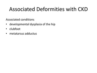 Anis Bhatti-virtual cln exm Congwnital Knee dislocation:Short Case | PPTX