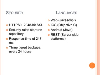 The Platform (FIREBASE) | PPTX