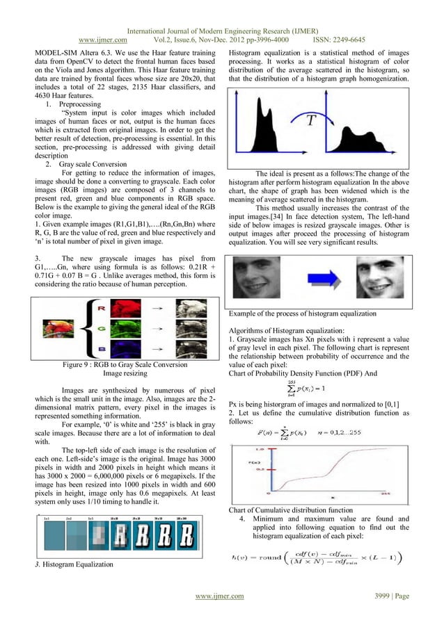 Face Detection System on Ada boost Algorithm Using Haar Classifiers | PDF | Computing ...