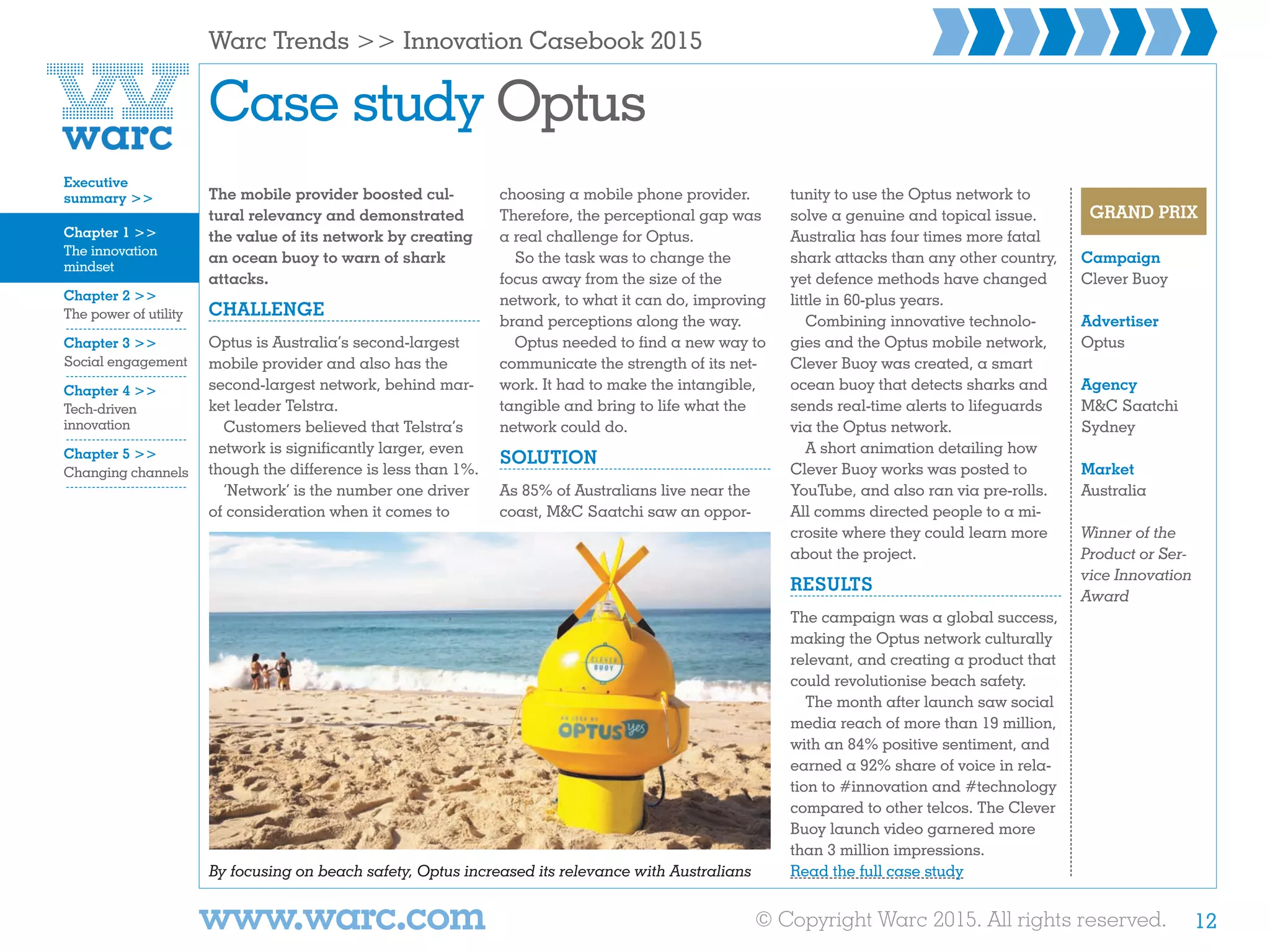 WARC Case Innovation Case Study | PDF