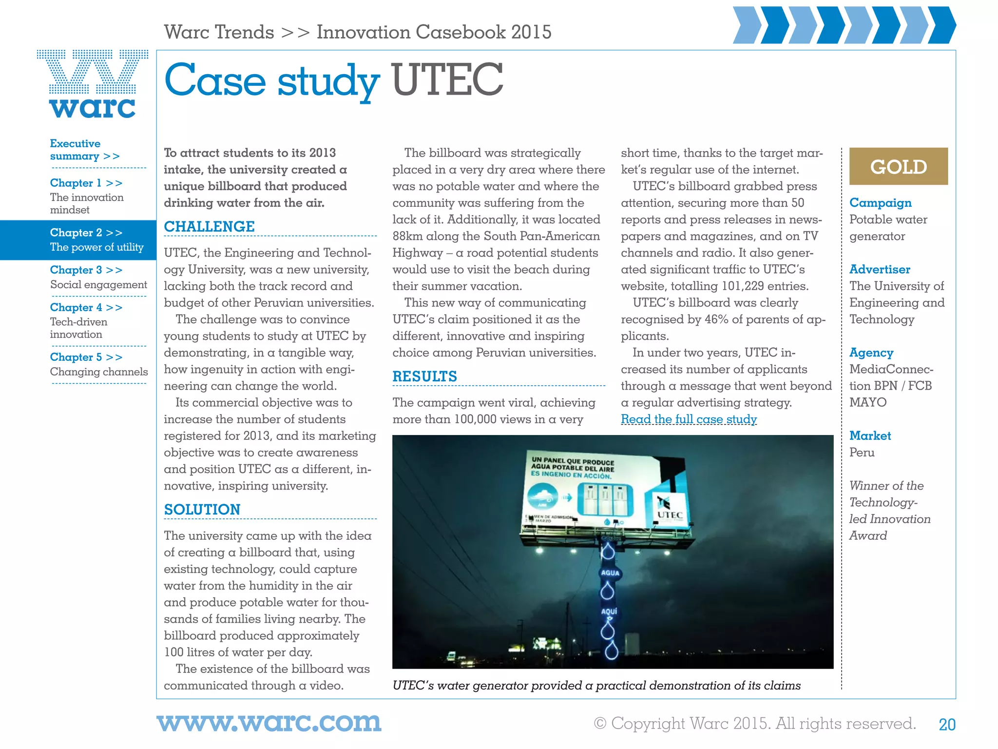 WARC Case Innovation Case Study | PDF