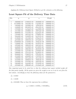 Seminar- Robust Regression Methods | PDF