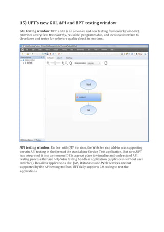 UFT- New features and comparison with QTP | PDF