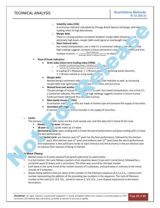Quantitative methods - Level I - CFA Program | PDF