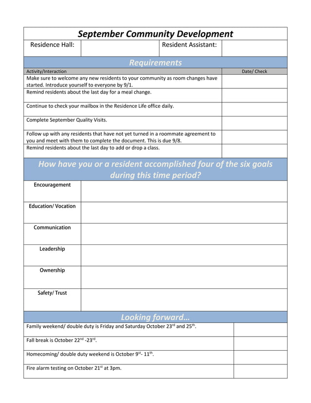 Community Development Plan | PDF | College Planning | College Education