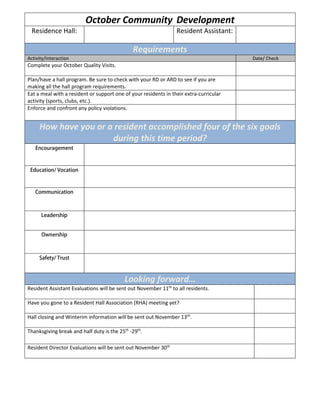Community Development Plan | PDF | College Planning | College Education