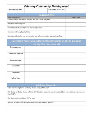 Community Development Plan | PDF | College Planning | College Education