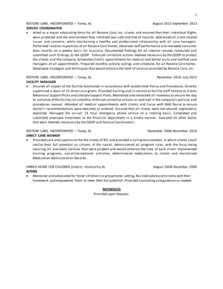 Keith Tobias' resume | DOCX