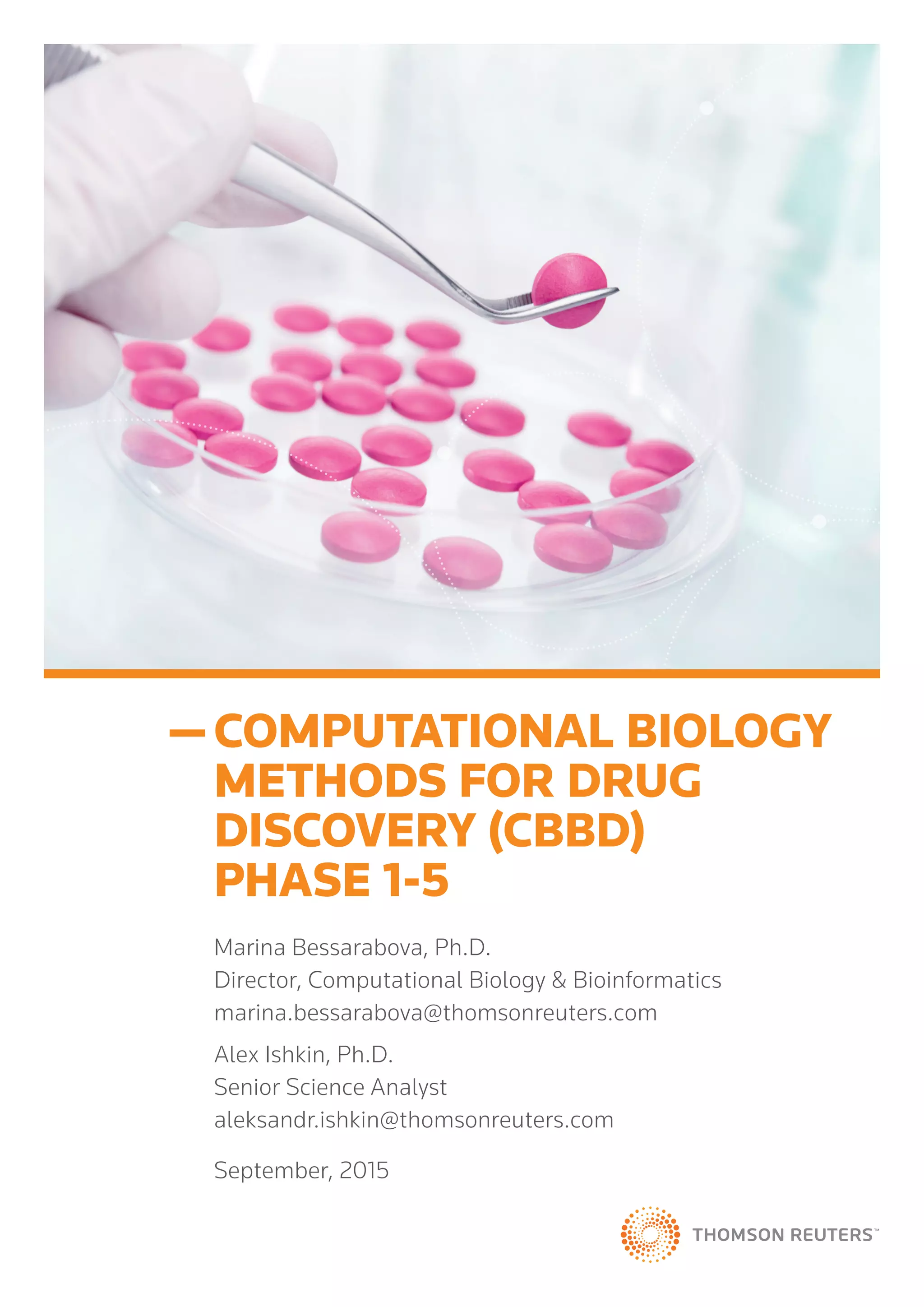 Computational Biology Methods for Drug Discovery_Phase 1-5_November 2015 | PDF