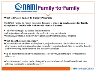 NAMI SRQ Overview | PPTX | Brain and Nervous System Disorders ...