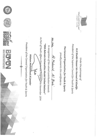 My certificates | PDF