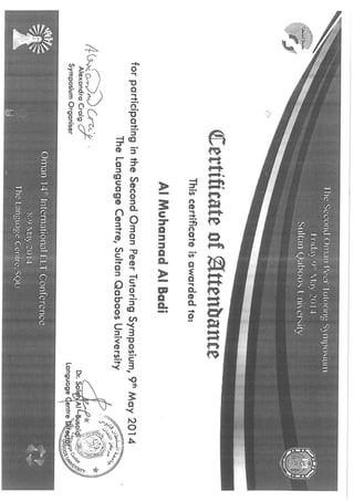 My certificates | PDF