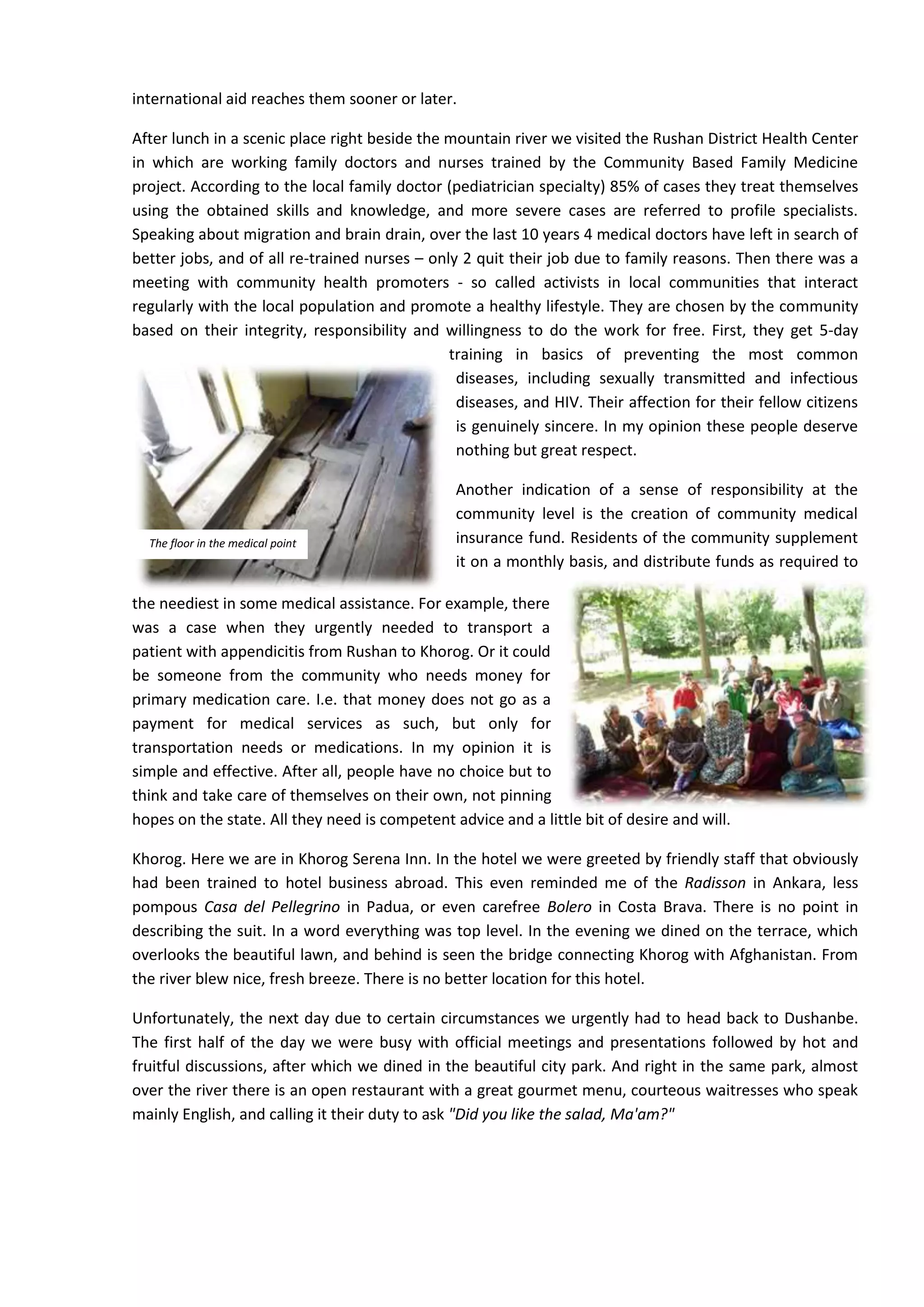 Travel feature to Pamir | PDF