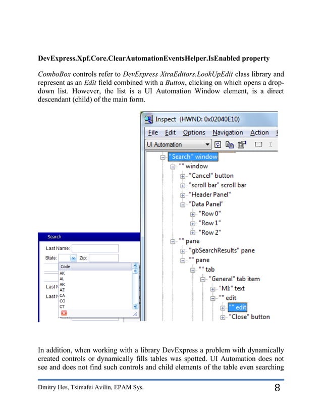 UI Automation_White_CodedUI common problems and tricks | PDF