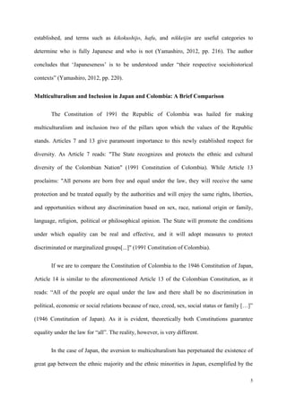 Multiculturalism and Ethnicity in Japan | PDF