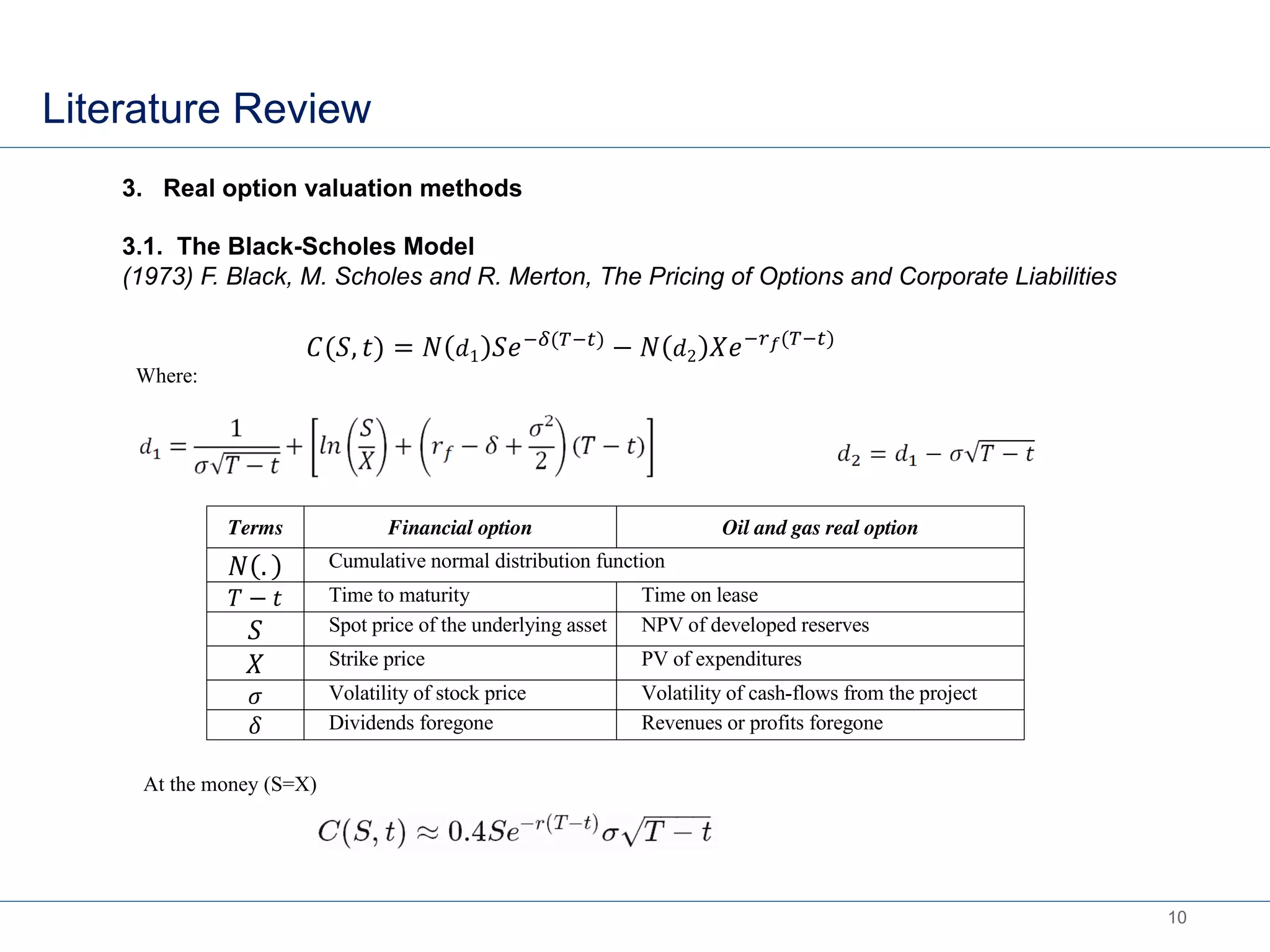 Master Thesis - Real Option Valuation of oil and gas megaprojects | PDF