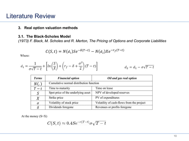 Master Thesis - Real Option Valuation of oil and gas megaprojects | PDF