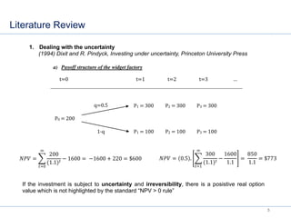 Master Thesis - Real Option Valuation of oil and gas megaprojects | PDF