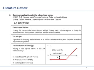 Master Thesis - Real Option Valuation of oil and gas megaprojects | PDF