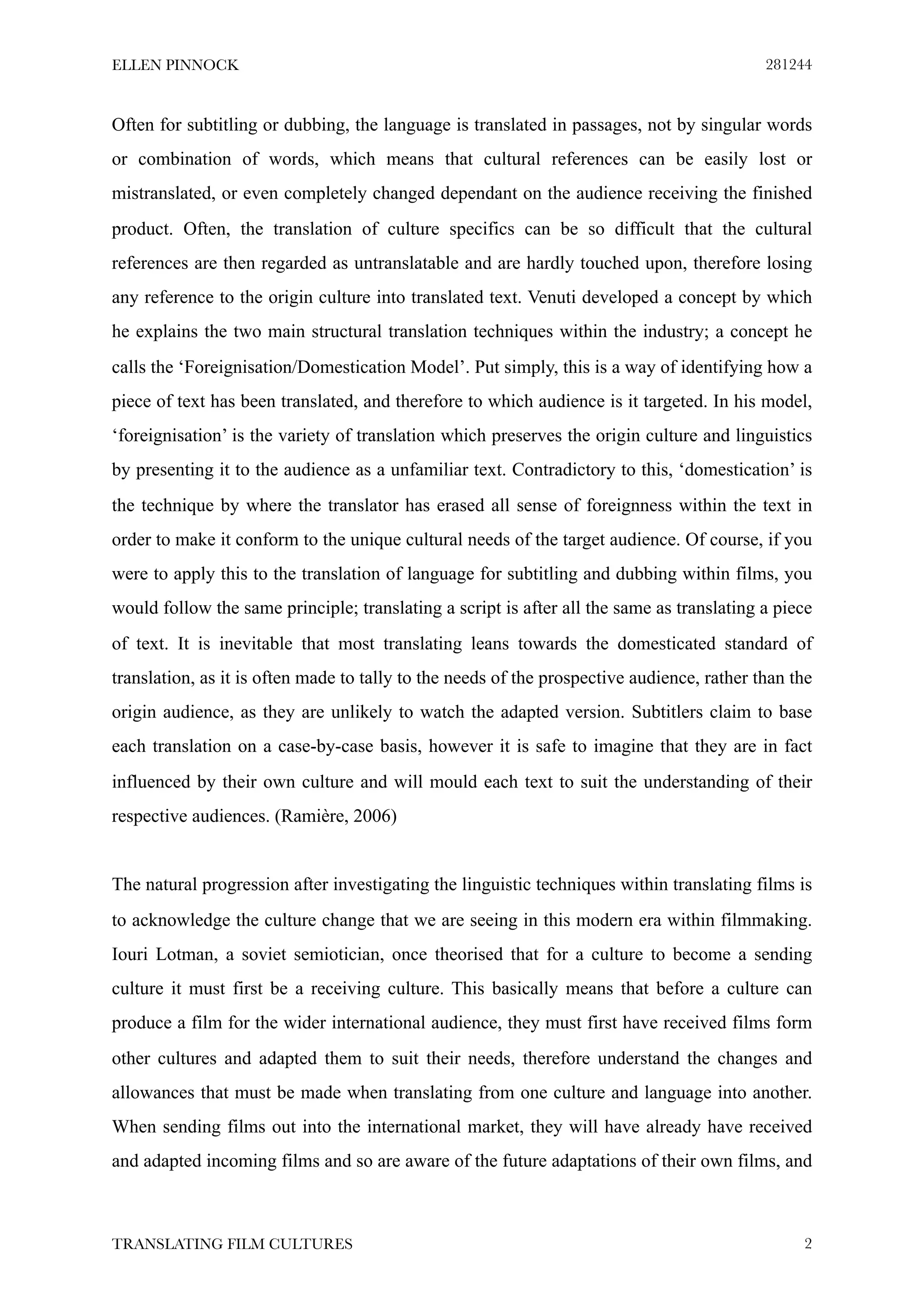 Translating Film Cultures | PDF