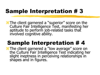 Culture Fair Intelligence Test (CFIT) Manual | PDF | Educational ...