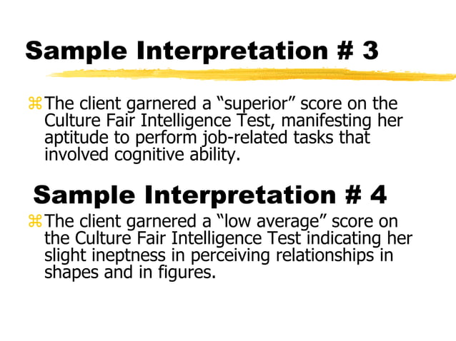 Culture Fair Intelligence Test (CFIT) Manual | PDF | Educational ...