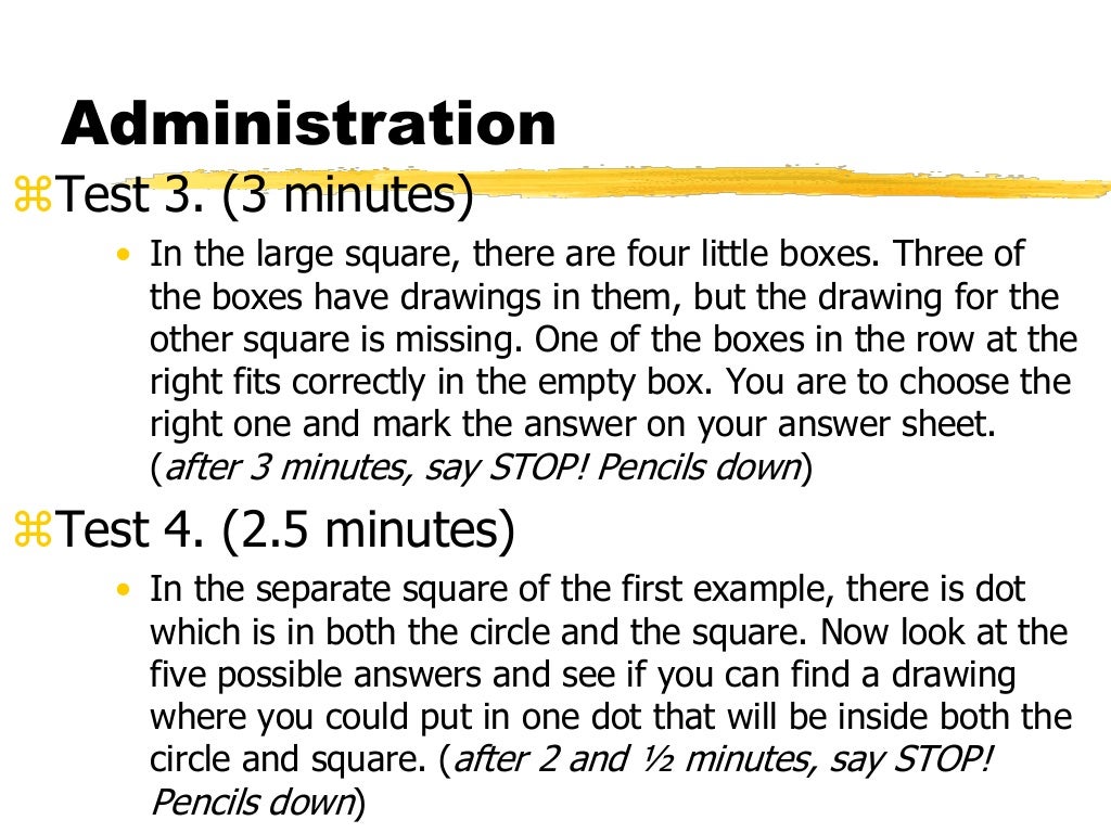 Culture Fair Intelligence Test (CFIT) Manual