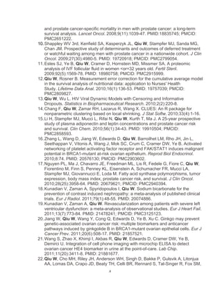 Qiu_CV_Feb12_2017 | PDF | Genetics | Science