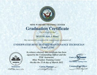 Test Set Maintenance Certification | PPT