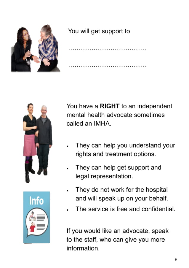 Easy Read MHA Section 3 | PDF