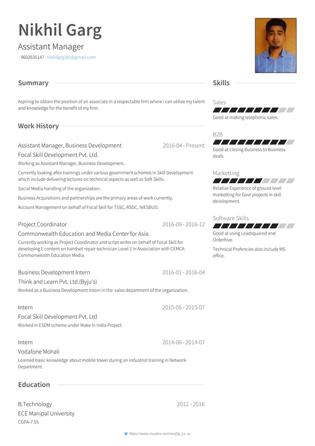 Nikhil Garg Latest Cv | PDF Nikhil Garg Latest Cv | PDF
