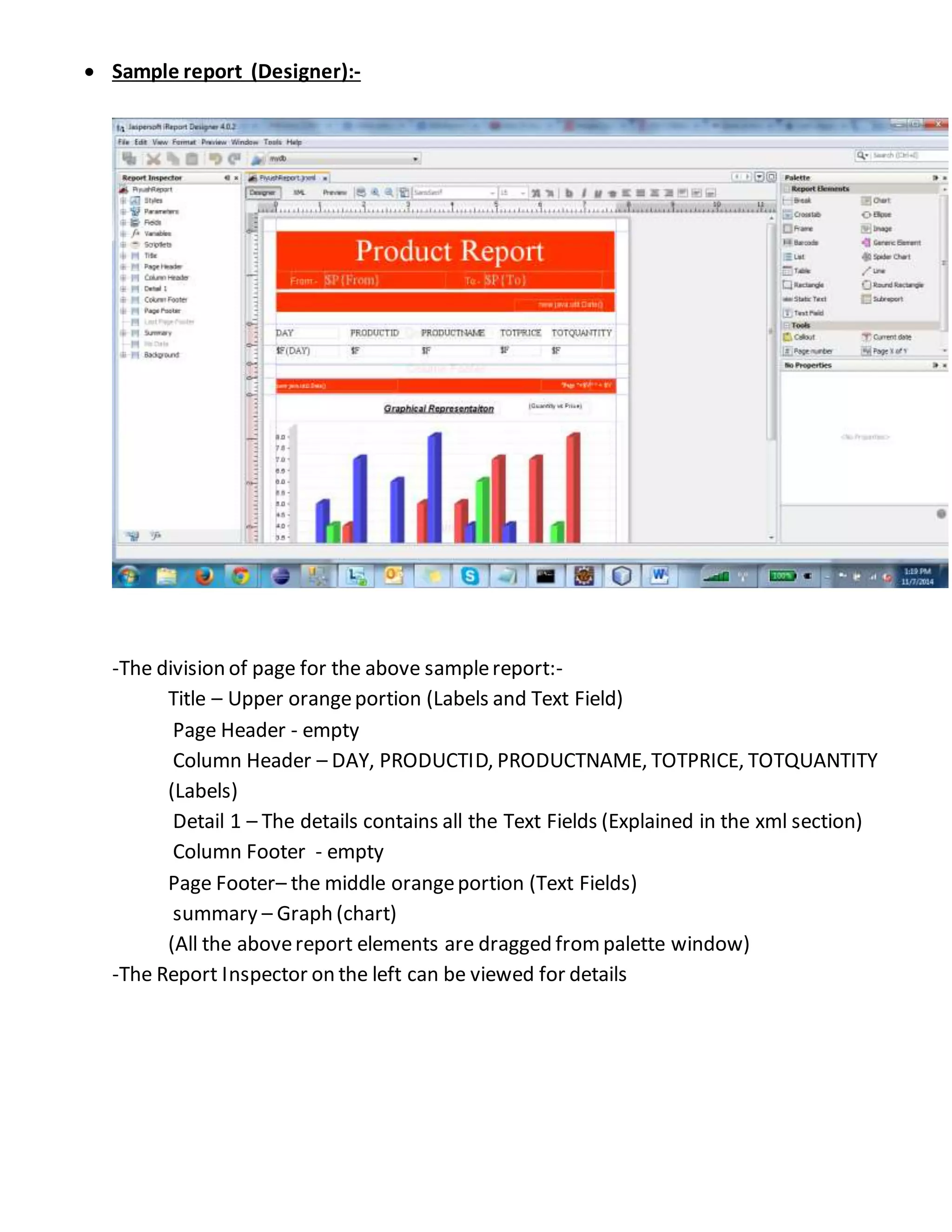 Custom Report Tutorial | DOCX