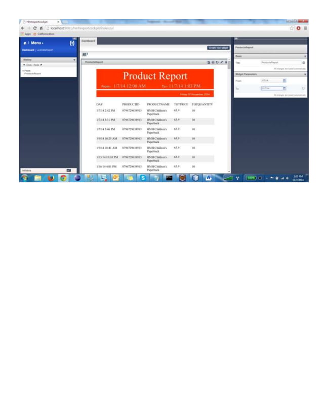 Custom Report Tutorial | DOCX