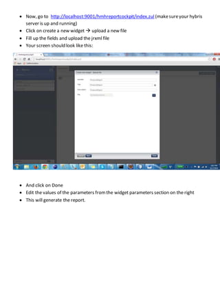 Custom Report Tutorial | DOCX