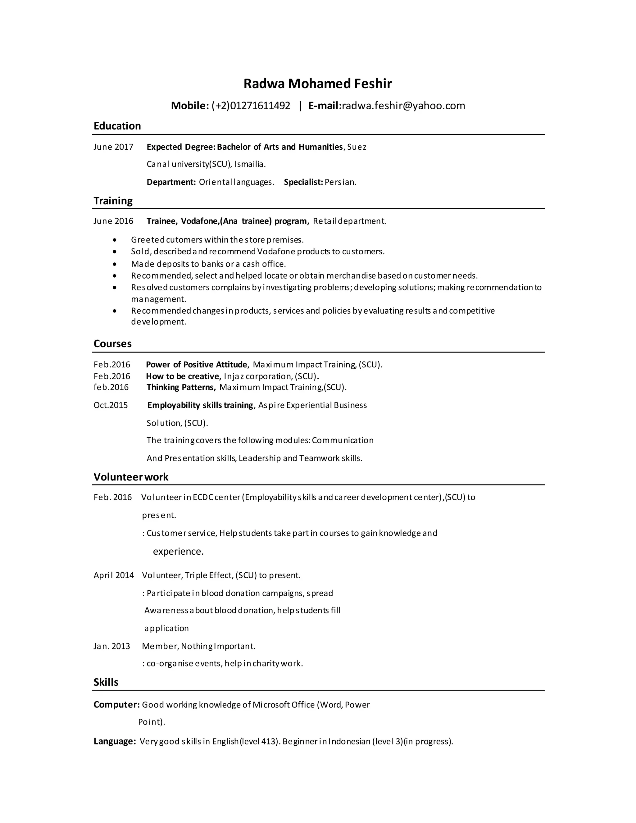 Radwa Mohamed Feshir | PDF