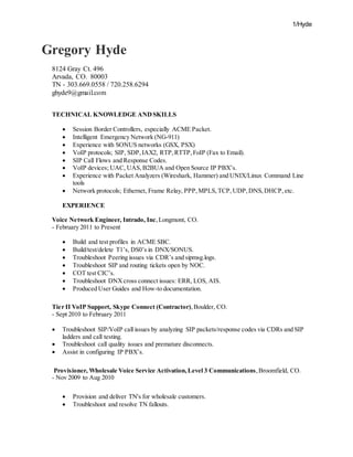 Resume | PDF