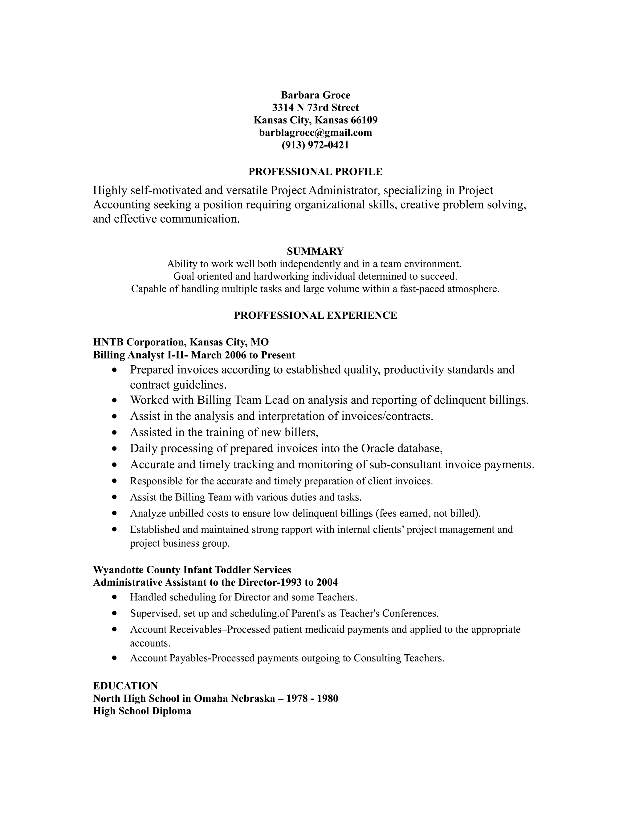 barb_resume | RTF | Careers