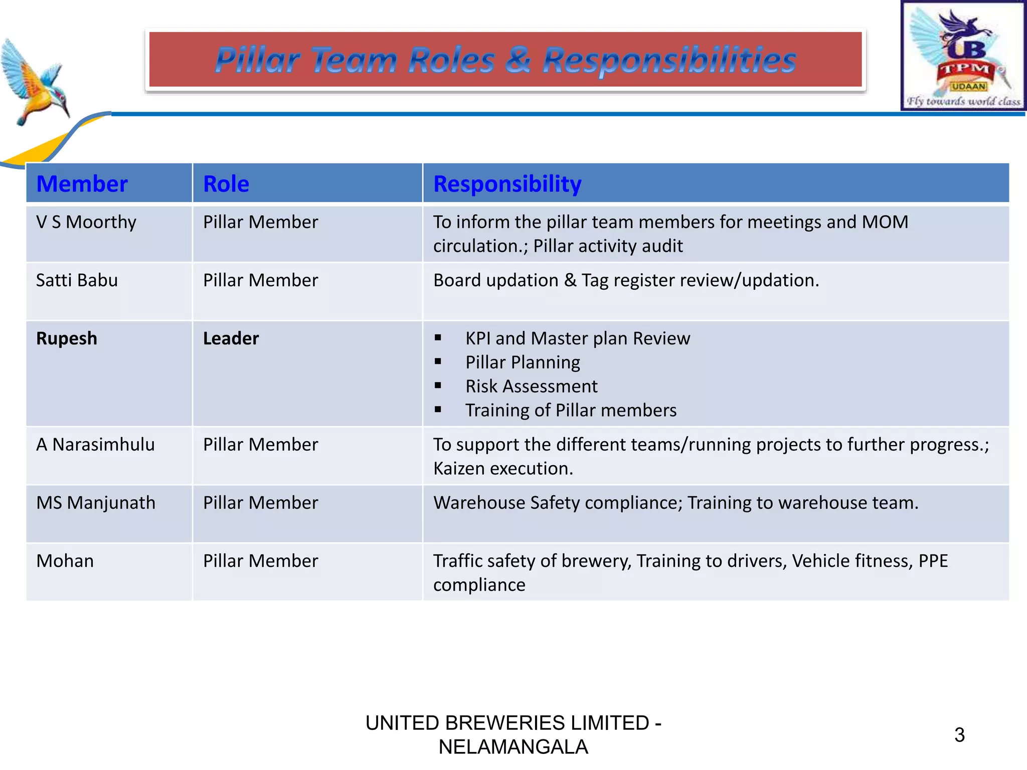 Safety Pillar internal audit | PPTX
