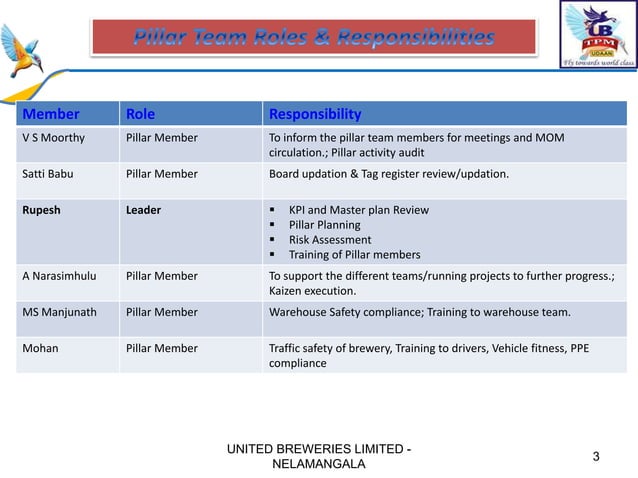 Safety Pillar internal audit | PPTX