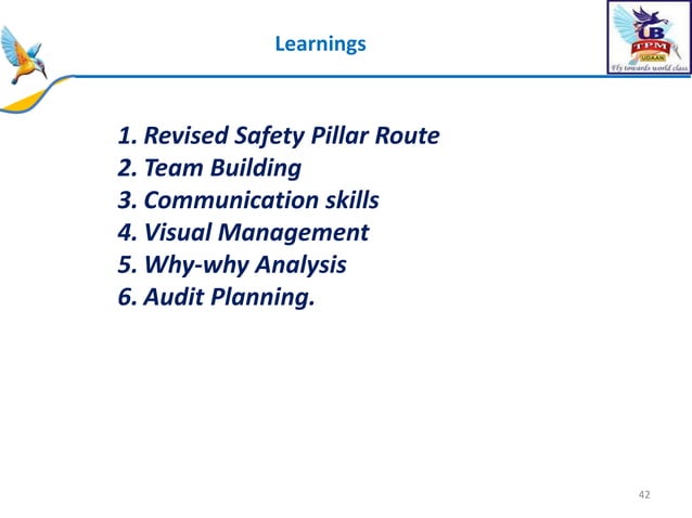 Safety Pillar internal audit | PPTX