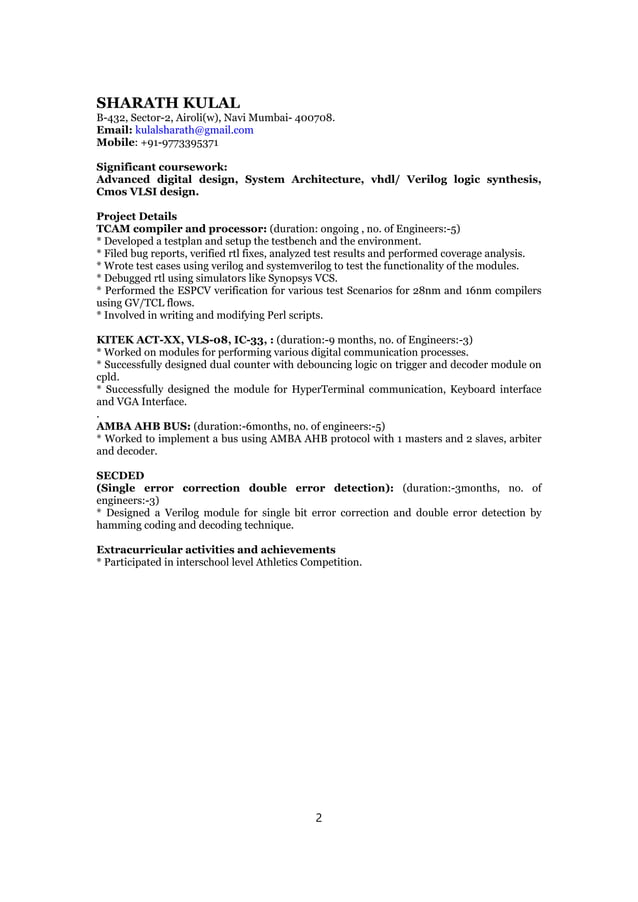 sharath_resume_may2016 | PDF