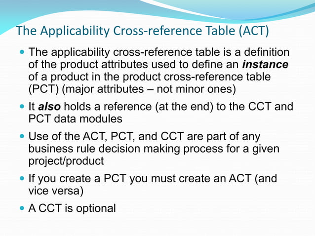 How_Do_I_Manage_the_ACT_PCT_and_CCT | PDF