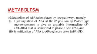 ABA -Abscisic acid | PPTX